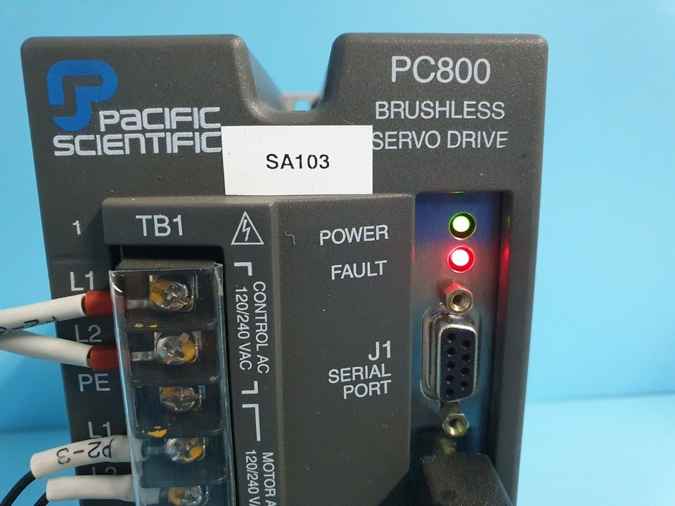 PACIFIC SCIENTIFIC PC832-001-N BRUSHLESS SERVO DRIVER #1 | eBay