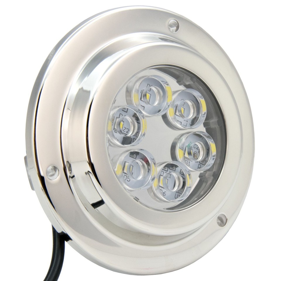 Boat Marine LED Underwater Light High Intensity Light Stainless Steel ...