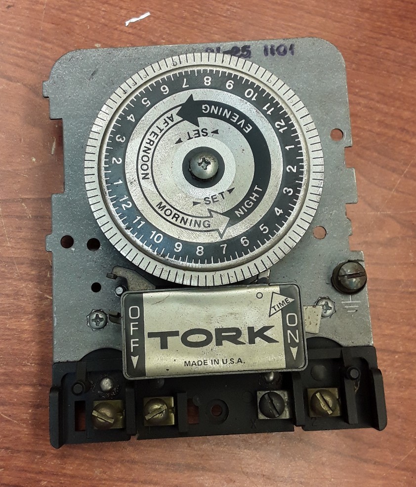 Vintage Tork Time Control Device 101M 120VAC | eBay