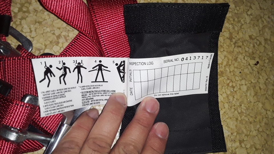 PROTECTA by PRO Body Harness Size M/L | eBay