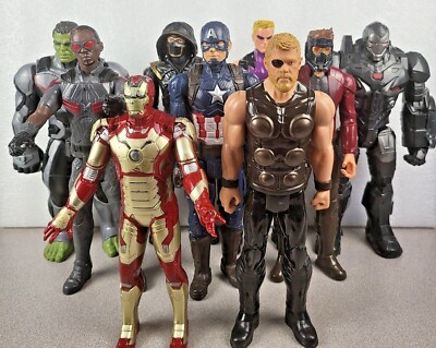 Marvel's The Avengers Action Figures 12" (Pick Your Favorite Superhero ...
