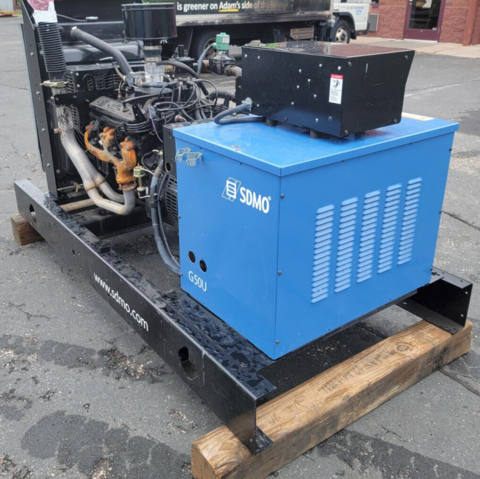 Kohler SDMO 50KW Natural Gas Generator - 208v/3PH - Tested, & Ready to ...
