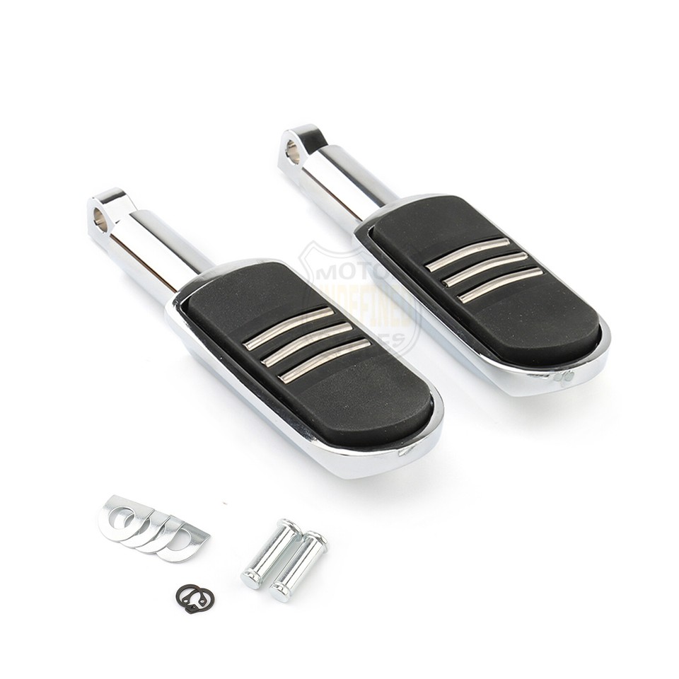 Extender 2''Long Foot Pegs Pedals Footrest For Harley Softail Road ...
