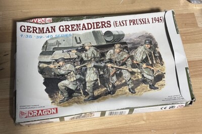 DRAGON 6057 GERMAN GRENADIERS (EAST PRUSSIA 1945) MODEL KIT | eBay