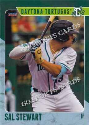 2023 Daytona Tortugas Sal Stewart RC Rookie Cincinnati Reds Minor ...