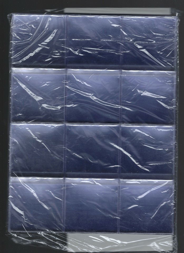 100 Safe T 2.5 x 2.5 Coin Flips Unplastisized With Inserts-Double ...