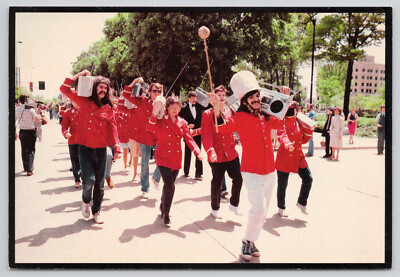 Madison Wisconsin Boom Box Band Parade Major Leon Varjian Postcard | eBay