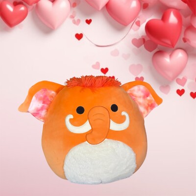 Squishmallow "Wilbie" the Orange Woolly Mammoth - 16 in NEW | eBay