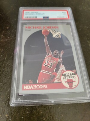 1990 Hoops Michael Jordan #65 PSA Graded NM 7 | eBay