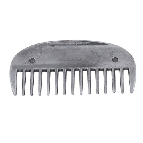 Stainless Curry Comb for Mane Cleaning Outdoors Sports Tool | eBay ...