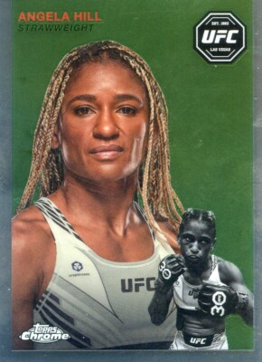 2024 Topps Chrome UFC ANGELA HILL #FFT-19 1954 TOPPS INSERT | eBay