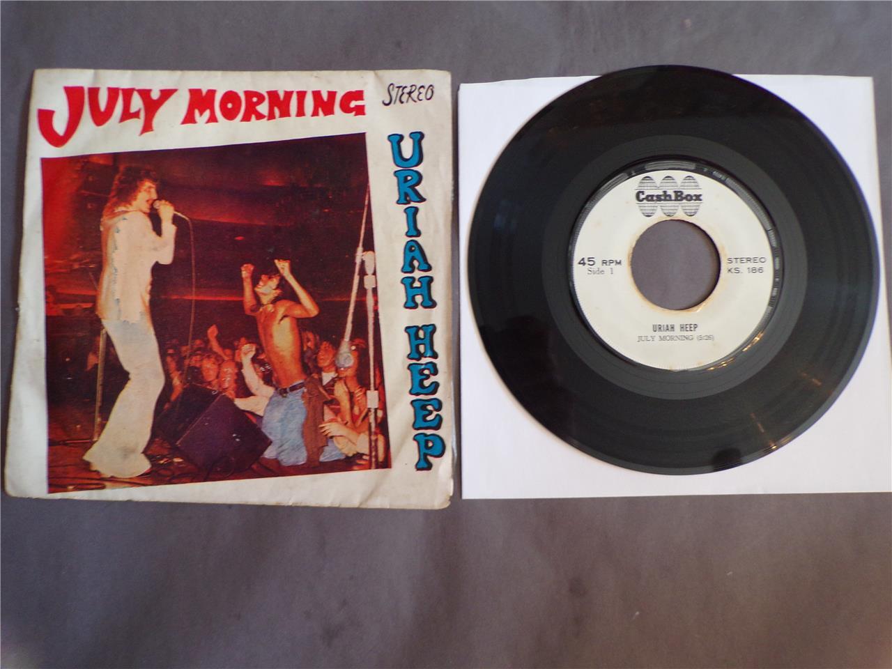 Uriah Heep July Morning 45 EP | eBay