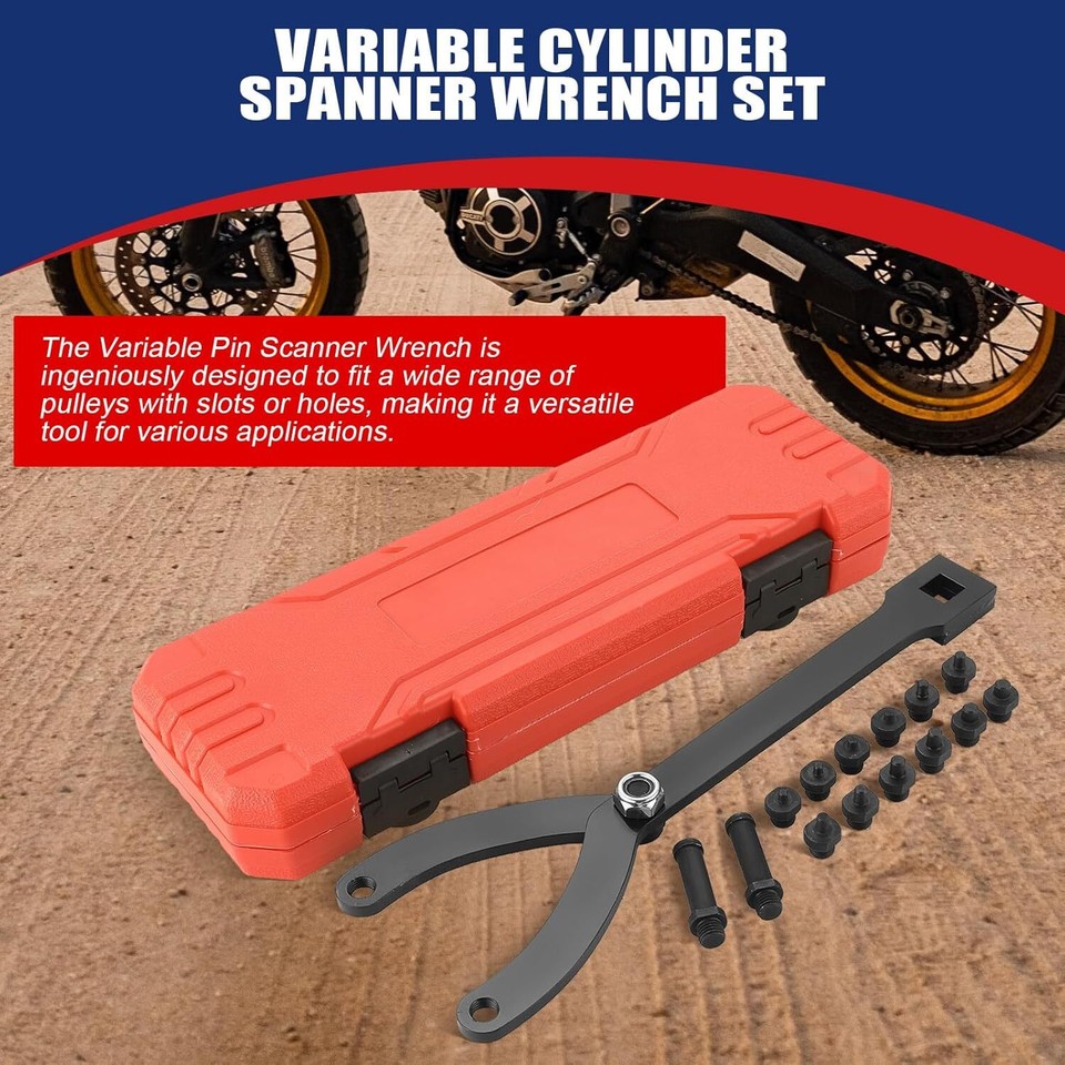 Spanner Wrench Spanner Wrench Set Variable Spanner Wrench Pins 15Pcs ...
