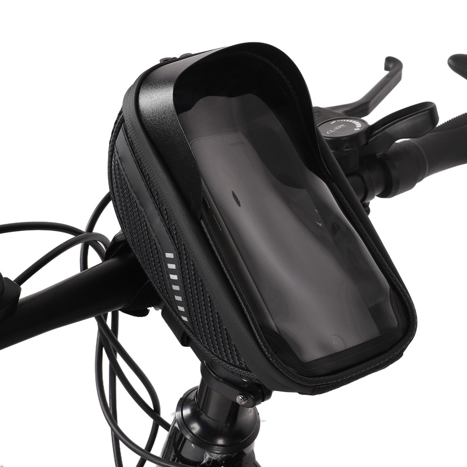 Bike Front Frame Bag Riding Phone Holder Bag Support Touch Screen For ...
