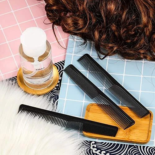 12Pcs Hair Cutting Comb, Barber Hair Styling Combs Set for,Salon ...