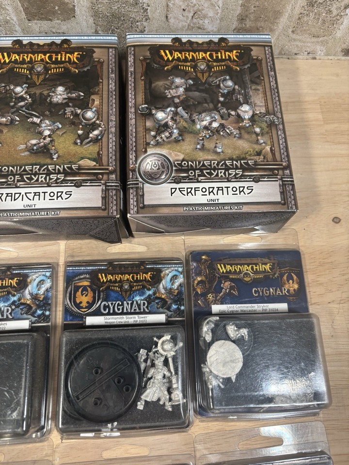 Lot Of 13 Warhammer Convergence of Cyriss + Cygnar⭐️Fall Brand New⭐️No ...