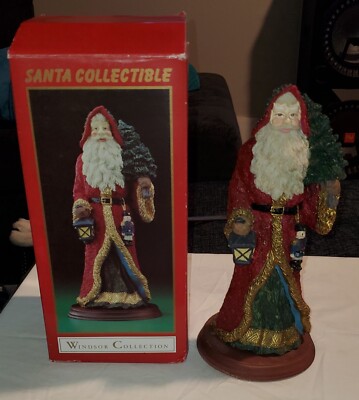 Vtg Windsor Collection Santa Collectible Santa in original box | eBay