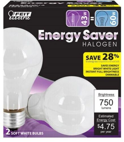 30 count Contractor Lot ENERGY SAVER 60w-43w e26 light bulbs wholesale ...