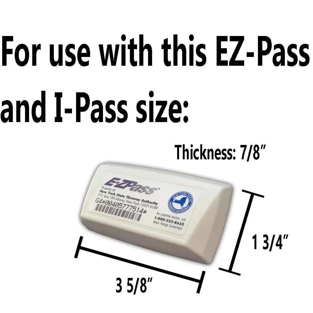 Free Thought Designs Toll Transponder Holder I-pass Ez-pass Tag ...