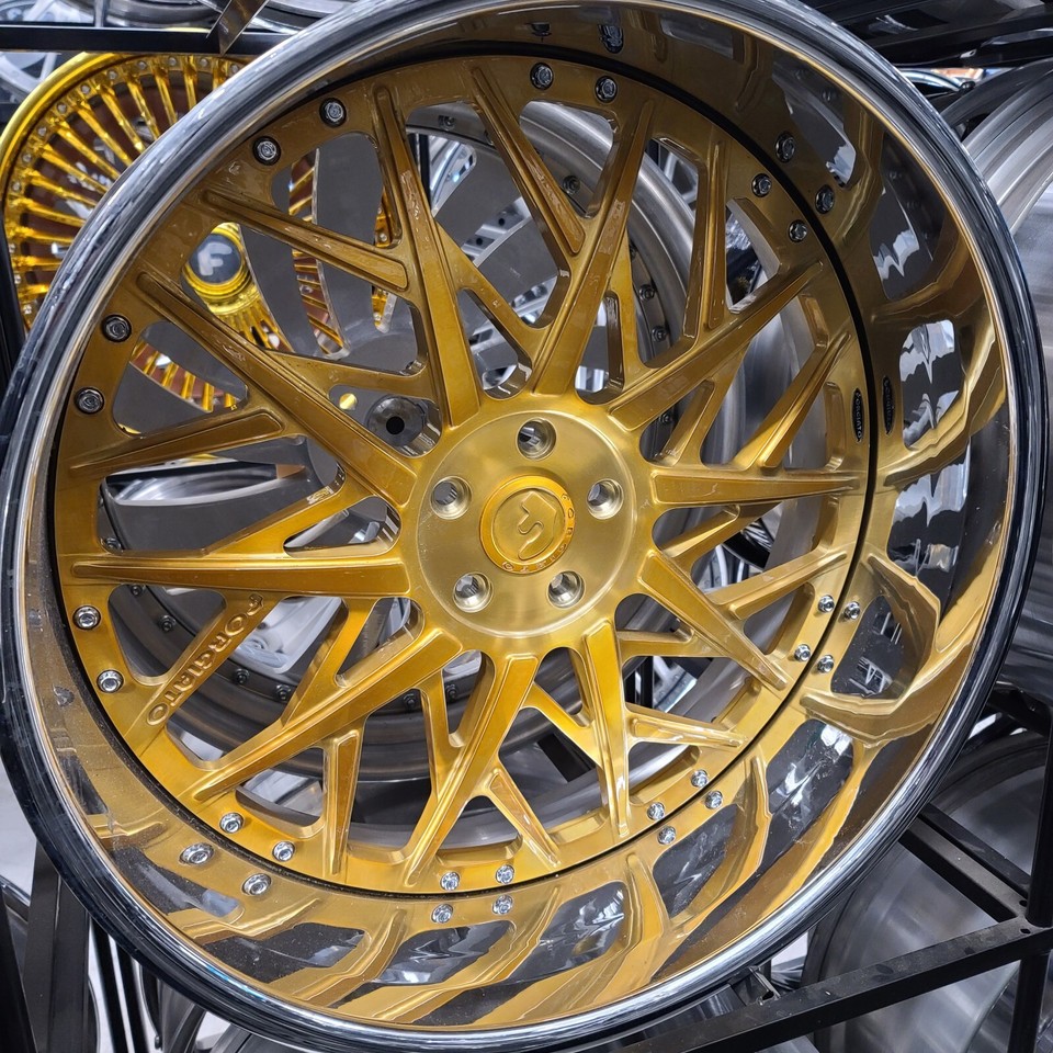 24" FORGIATO PASTICCIO 5X4.75 GBODY CHEVELLE MONTE CARLO IMPALA BUICK ...
