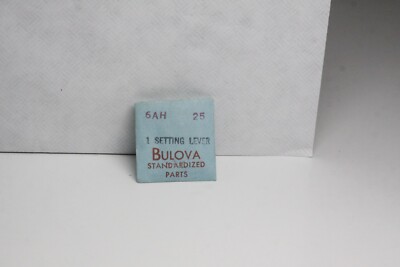 Bulova Setting Lever Screw for 6AH Part #48 5U | eBay