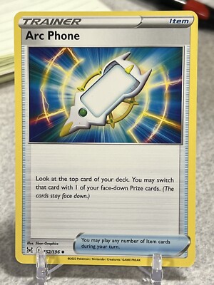 Pokémon TCG Arc Phone Sword & Shield - Lost Origin 152/196 Regular ...