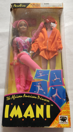 1994 IMANI AFRICAN AMERICAN PRINCESS Doll Aerobics NIB | eBay