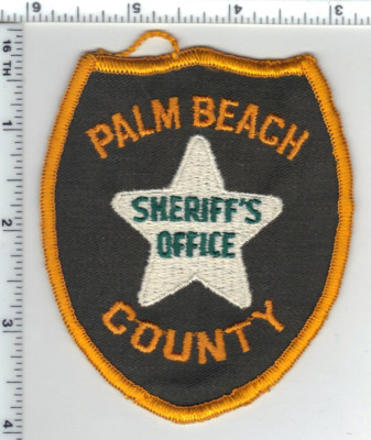 Palm Beach County Sheriff's Office (Florida) 3rd Issue Shoulder Patch ...