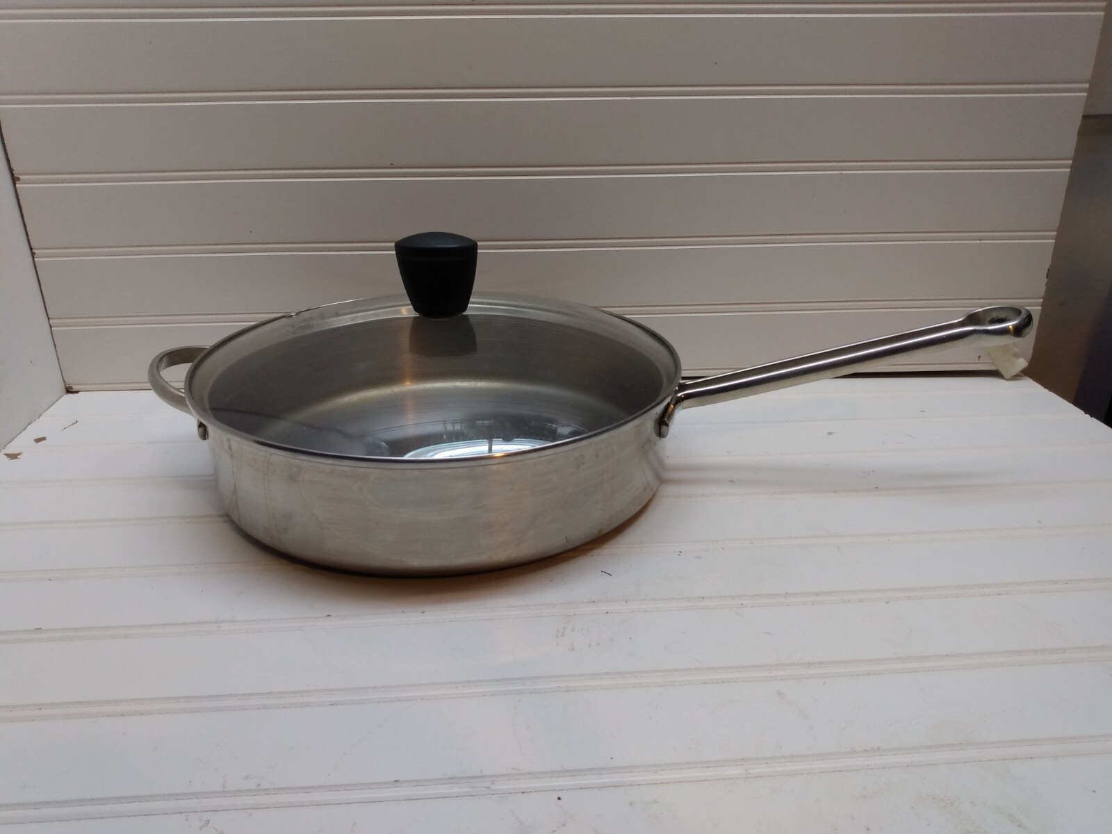 Revere Ware Proline 3 Qt Copper Core Stainless 10" Skillet Fry Pot ...