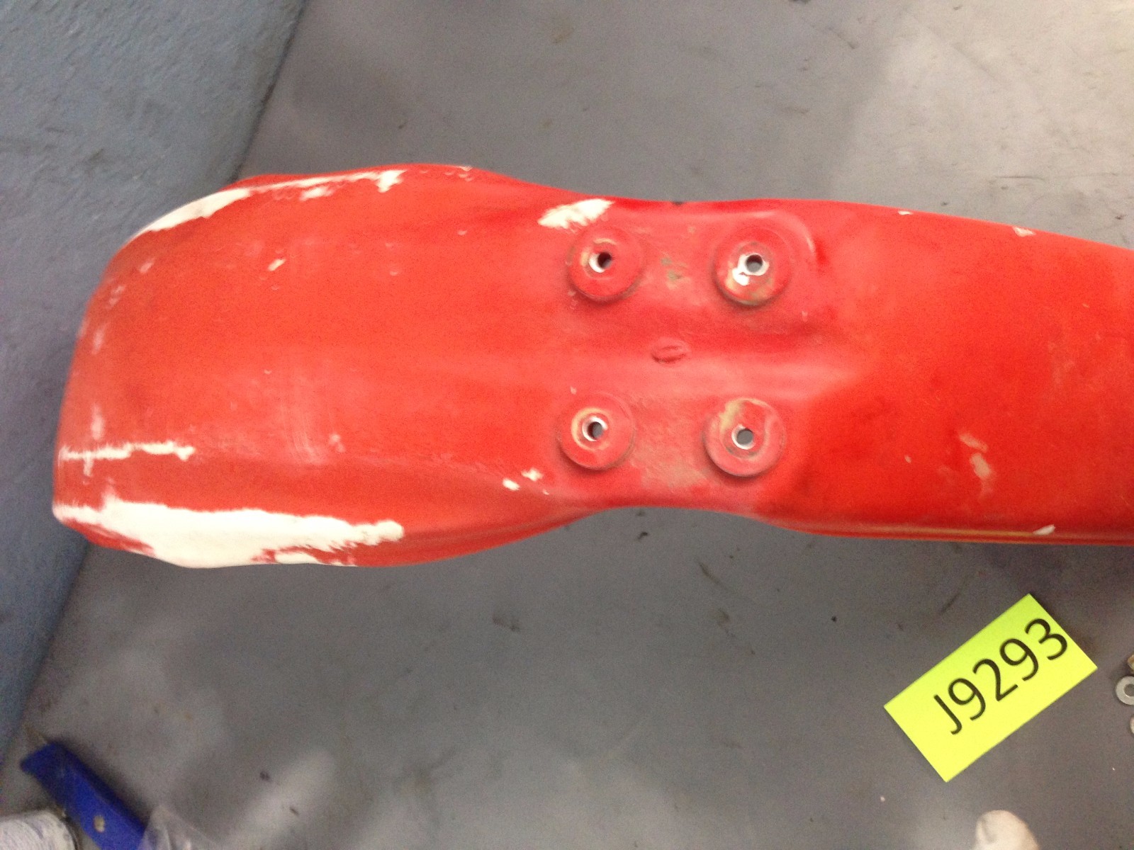 1981 HONDA XR200 XR200R AHRMA 1981-1987 FRONT WHEEL FENDER COWL plastic ...