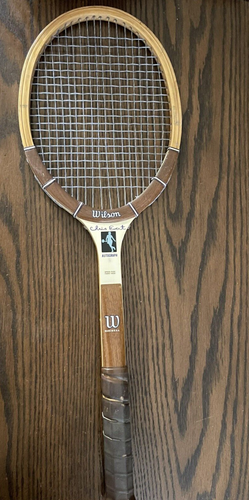 Vintage 1970's Wilson CHRIS EVERT Autograph Model Wood Tennis Racquet ...