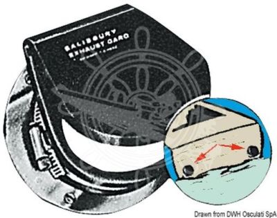 Osculati Exhaust protection flap 2'1/2 | eBay