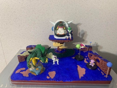 Dragon Ball Z Custom Diorama with Figures - Frieza & Elder Namek | eBay
