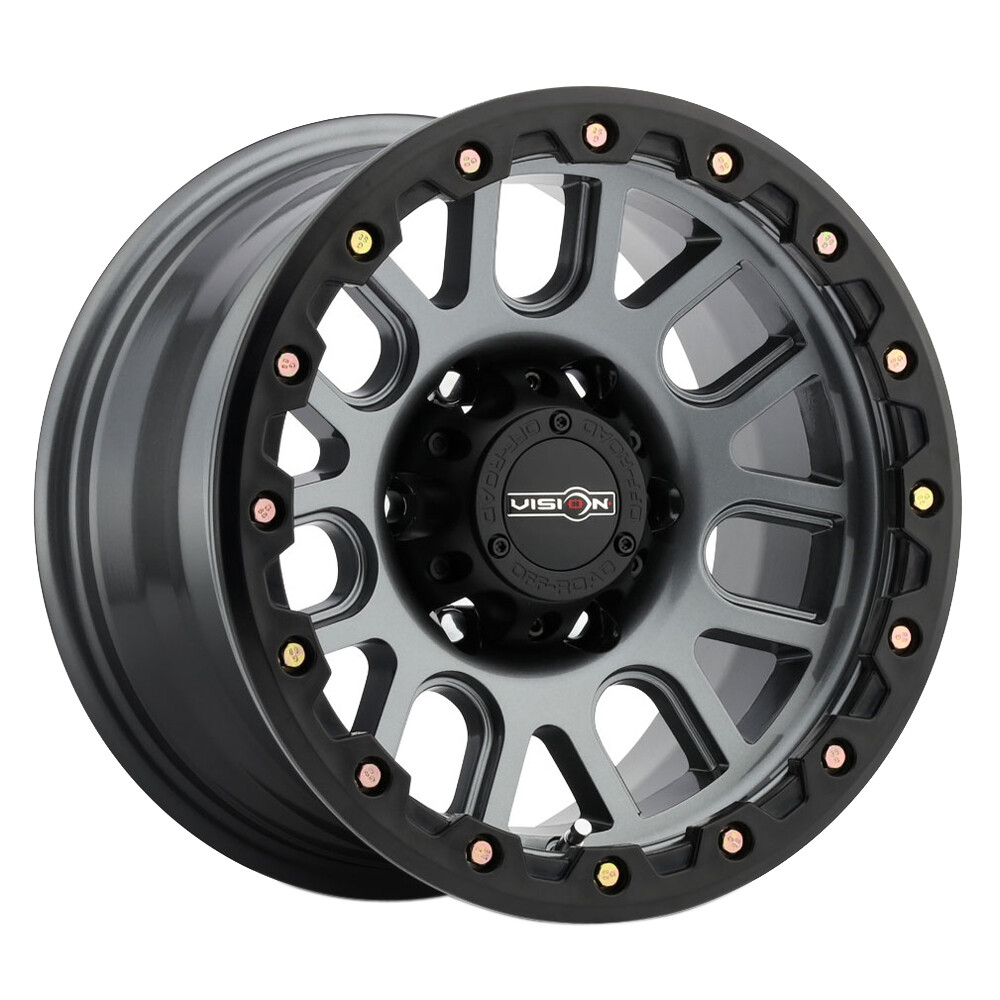 VISION Nemesis Rim 17X9 6X139.7 Offset -12 Gunmetal (Quantity of 4) | eBay