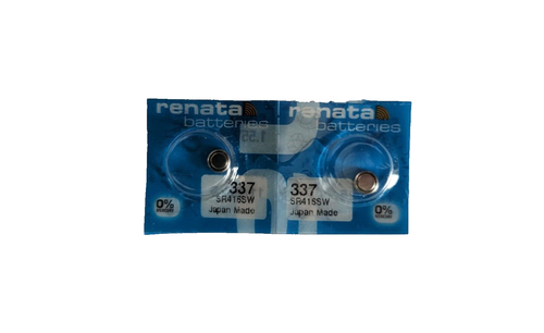 2 Renata 337 SR416SW Silver Oxide Watch Batteries 1.55V | eBay