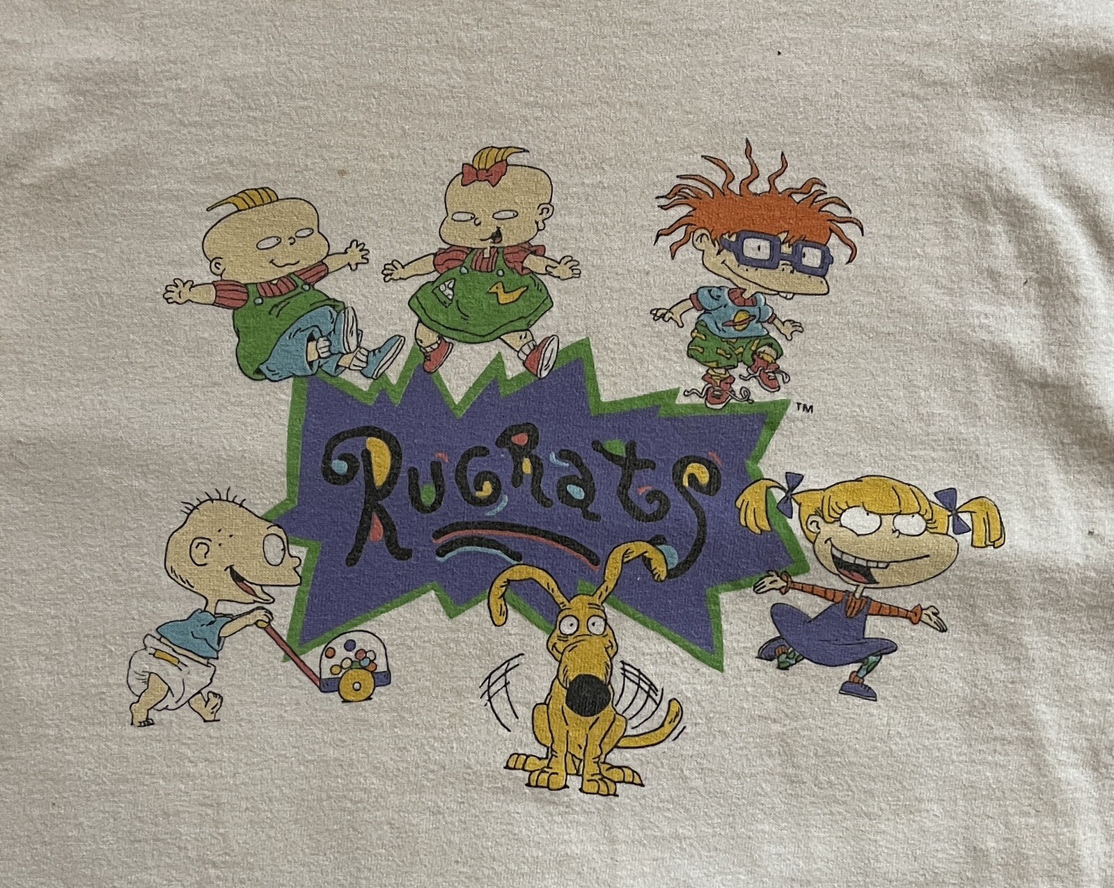 RARE Vintage 90s Rugrats Single Stitch T-Shirt - Gem