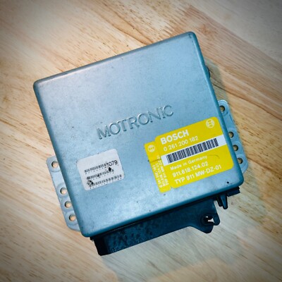 Porsche Carrera 964 (1989-1994) BOSCH MOTRONIC DME ECU 911.618.124.02 ...