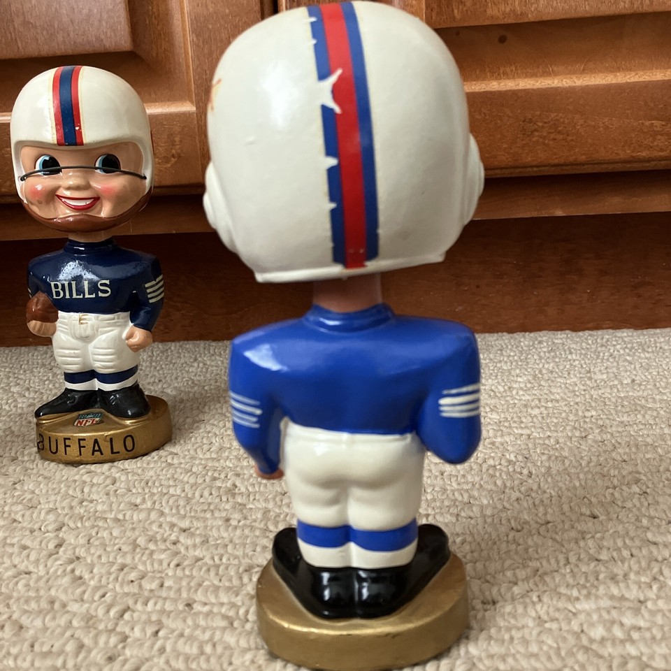 Buffalo Bills AFL Earpad Toes Up 1960 1965 Vintage Bobblehead NFL ...