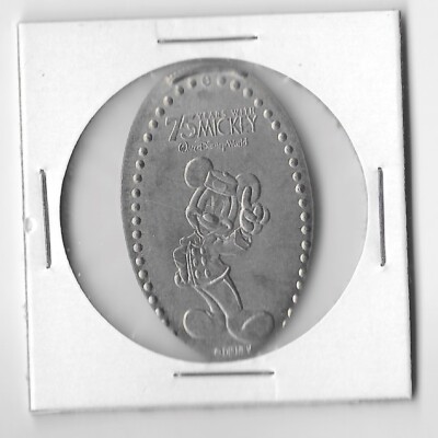 BELL HOP SALUTE MICKEY 75 YEARS with MICKEY PRESSED QUARTER DISNEY NOT ...