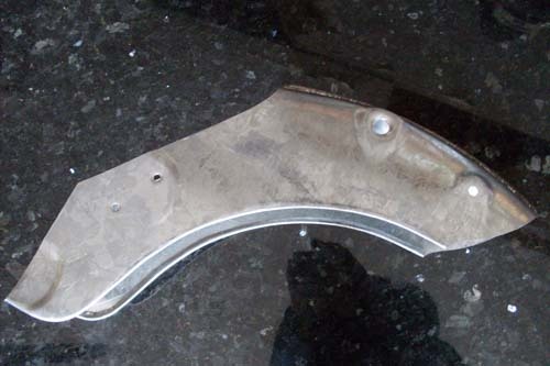 Honda C50 C70 C100 C102 CA105 Rear metal fender Frame PLEASE READ ...