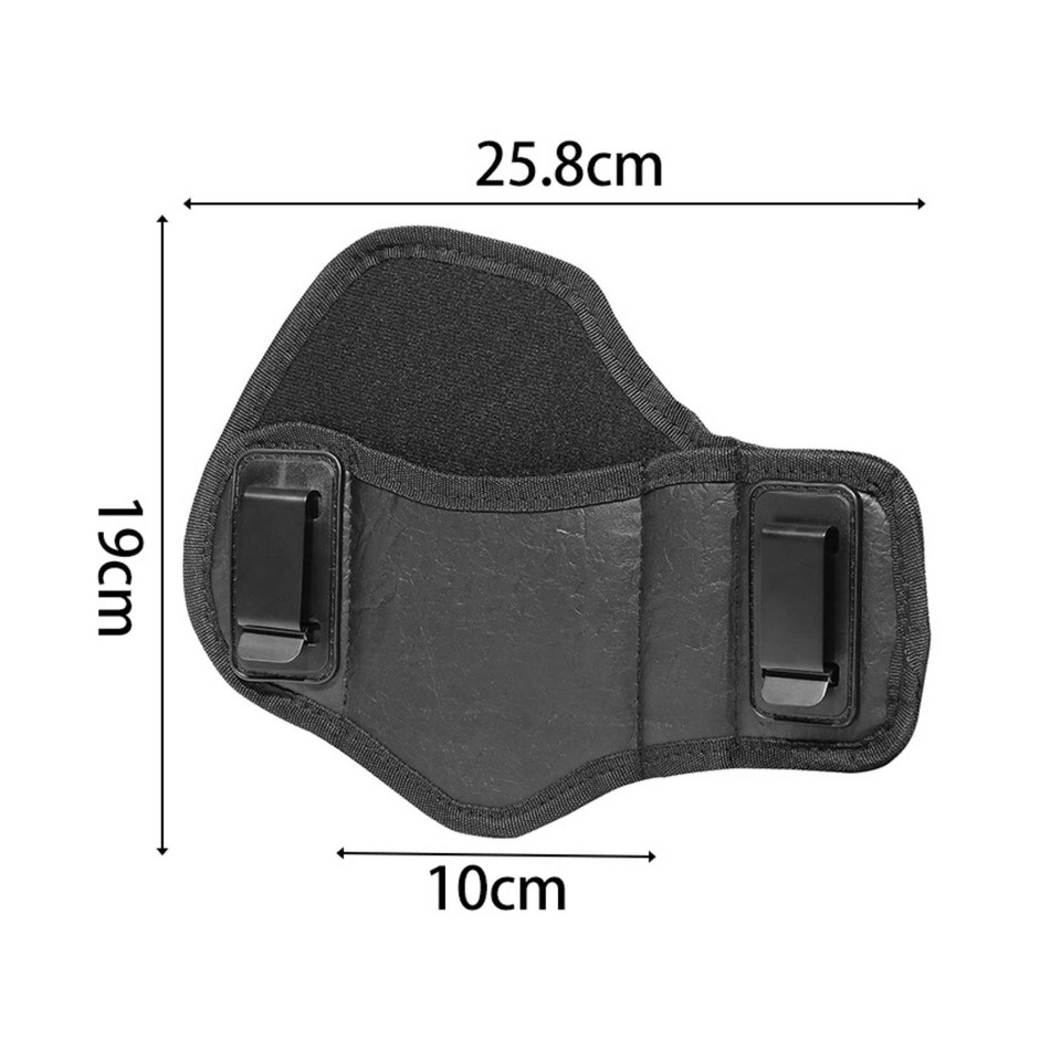 Tactical Pancake IWB Gun Holster with 9mm Magazine Pouch Pistol ...
