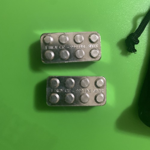 Lego Brick | .999 Silver 1 oz Bar | Specialty Vintage Silver Ingot ...