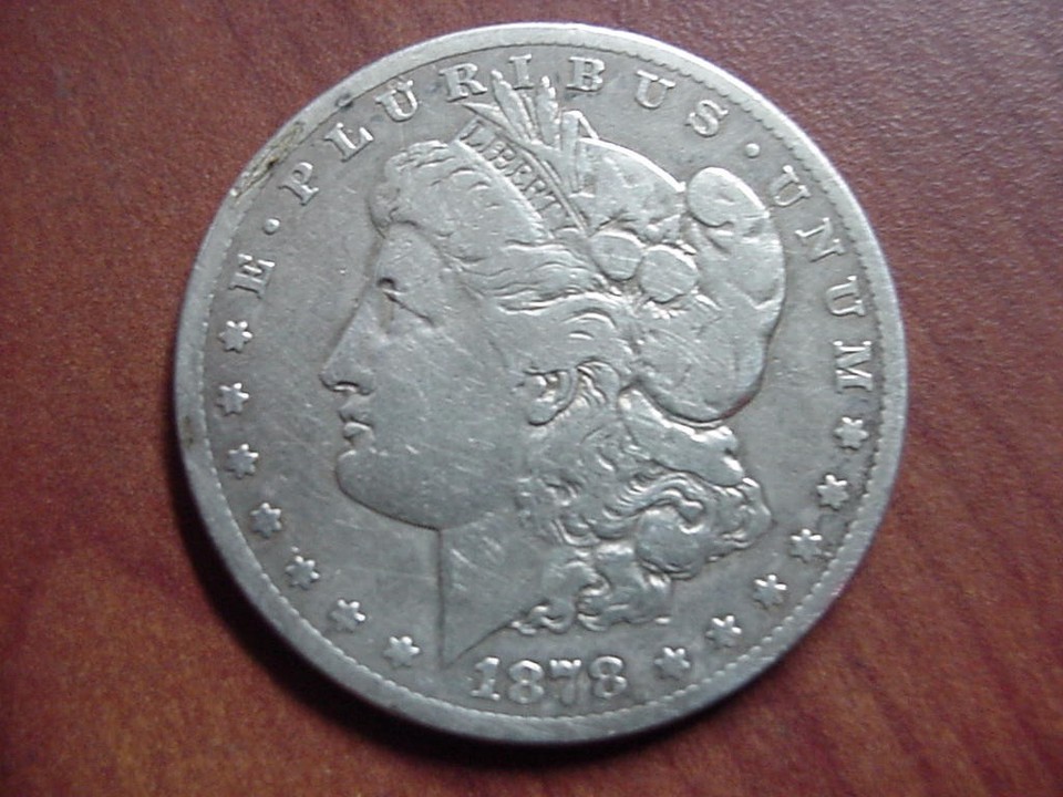 1878-CC KEY DATE US CARSON CITY MORGAN SILVER DOLLAR COIN FINE DETAILS ...