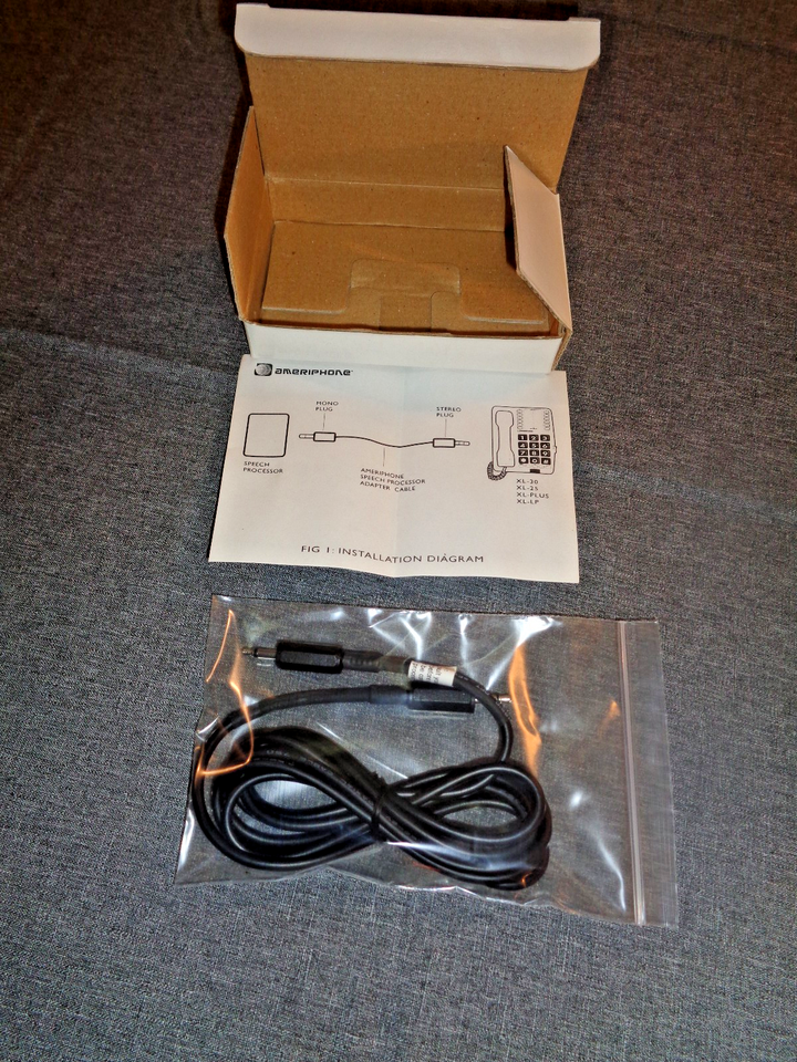 Cochlear Implant Adapter Cord For Ameriphone | eBay