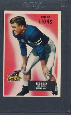 1955 Bowman #021 Lee Riley Lions EX *1120 | eBay