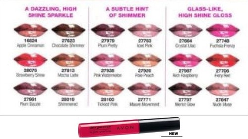 NEW AVON ULTRA GLAZEWEAR LIP GLOSS LIPGLOSS SHIMMER SPARKLE DAZZLE ...