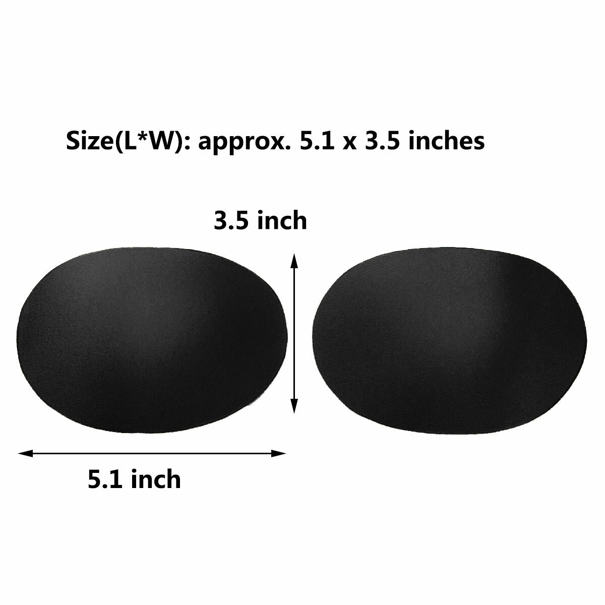 Invisible Soft Silicone Stronger Chest Muscle Push-up Pads Enhancers ...