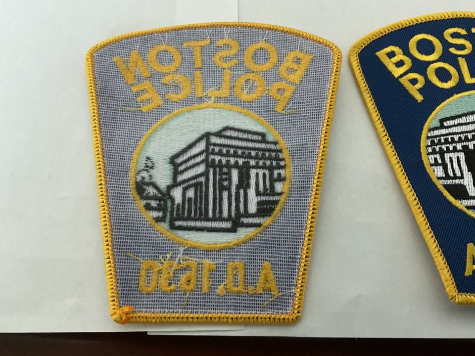 Boston Police Massachusetts collectible patches New Current Style Full ...