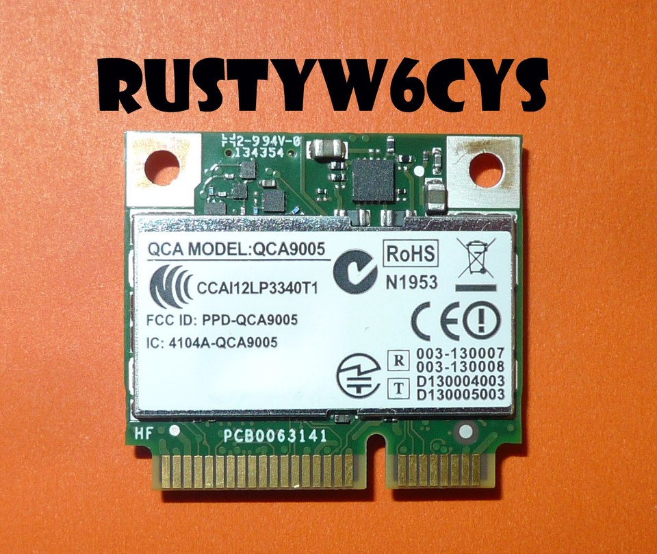 Latitude E7240 E7440 DW1601 WiFi +BT WiGig Half Height Mini PCIE Card ...