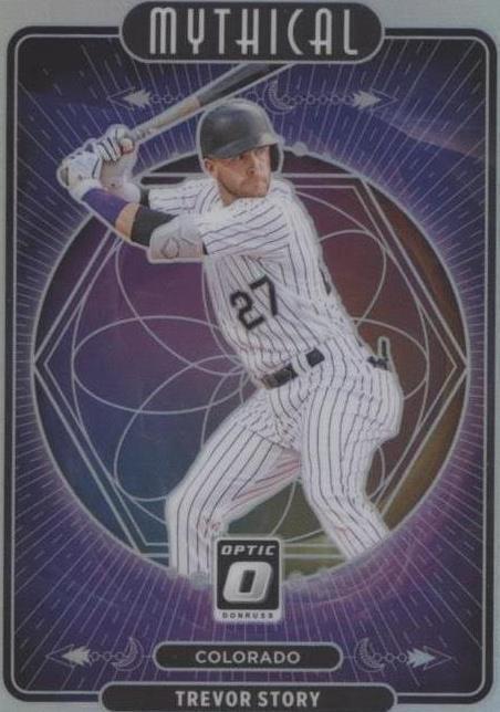 2021 Panini Donruss Optic - Mythical Trevor Story #M17 Holo Prizm for ...